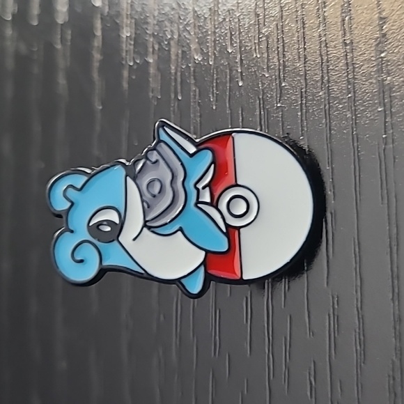 Pokemon | Accessories | Pokemon Lapras Pin | Poshmark